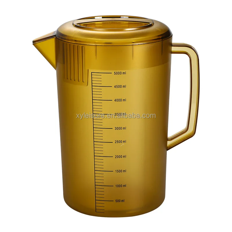 Large Capacity PP Plastic Bubble Tea Pot Fruit Juice Jug Beverage ...