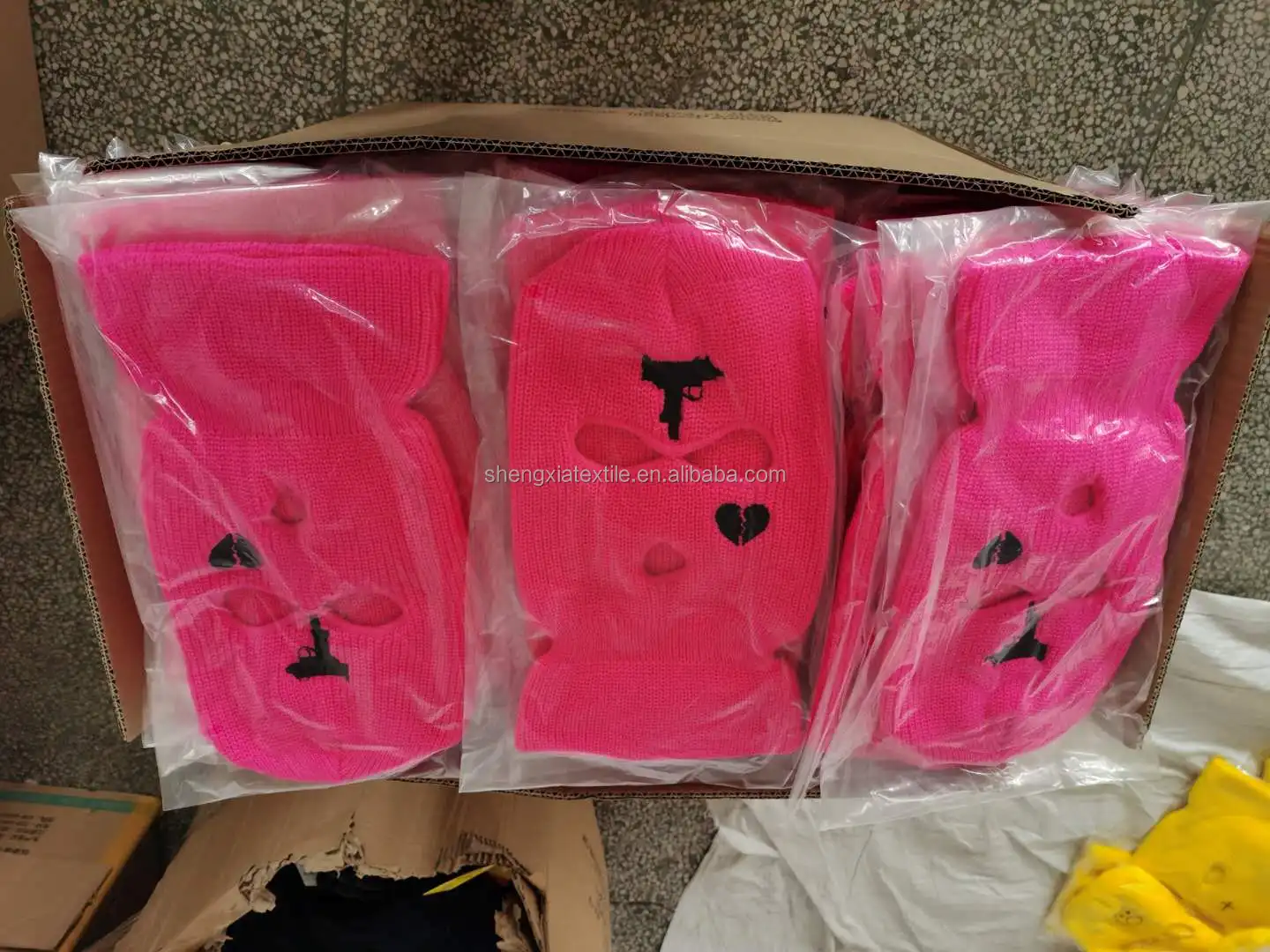 2021 New Fashion Neon Ski Mask Balaclava Hat Hot Pink Unicorn Ski Mask ...