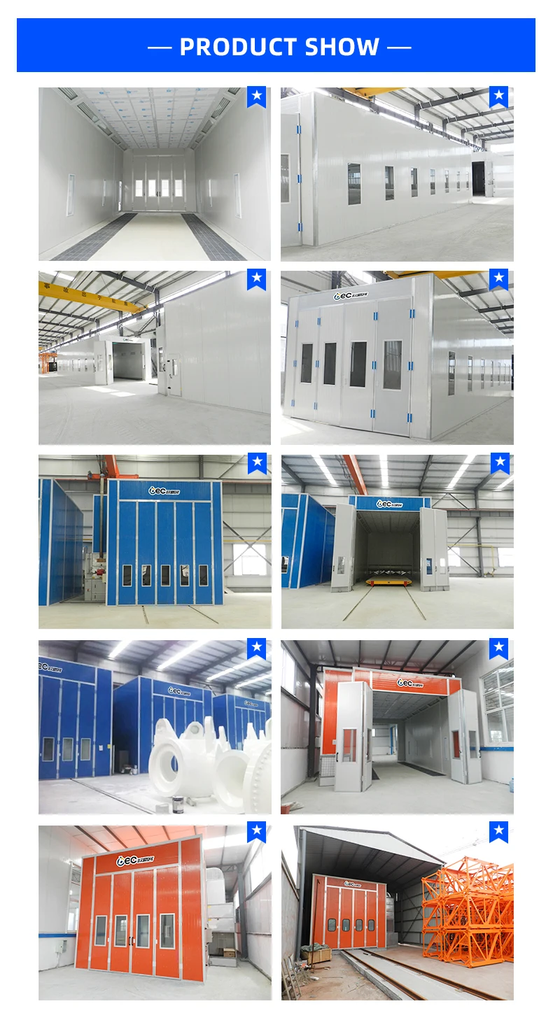 Automotive Spray Booth Car Paint Spray Room Spray Bake Paint Booth ...