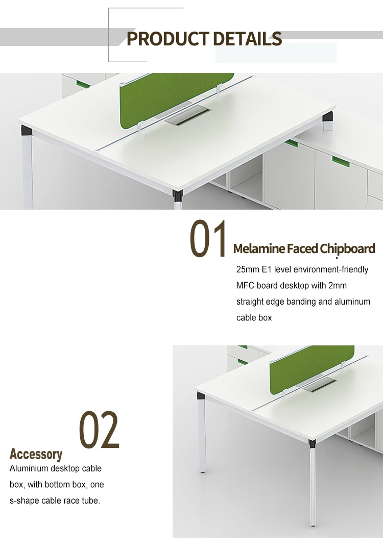 Modern Modular Wooden Workstations for Office Efficiency