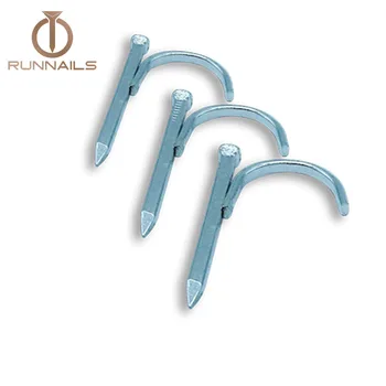 Professional Steel Conduit Hook Nail / Steel Pipe Clip Nails / Steel ...