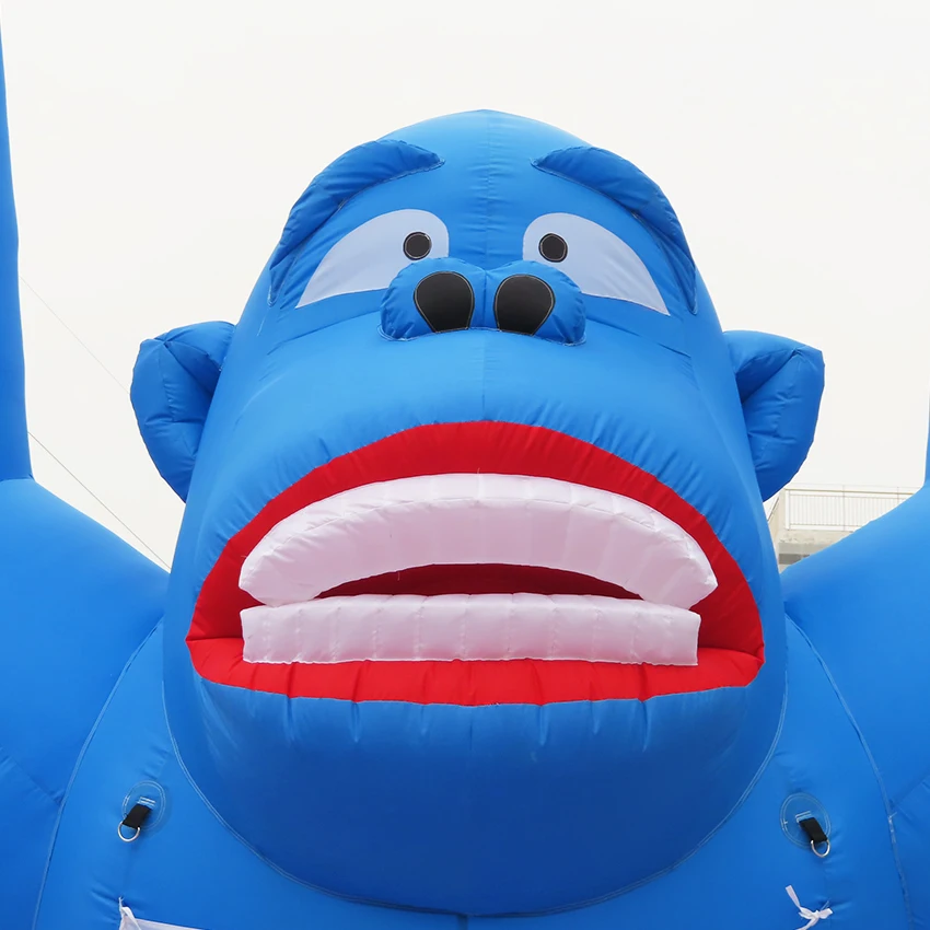Giant Inflatable Gorilla With Custom Banner 6m 20ft Decorative Monkey ...