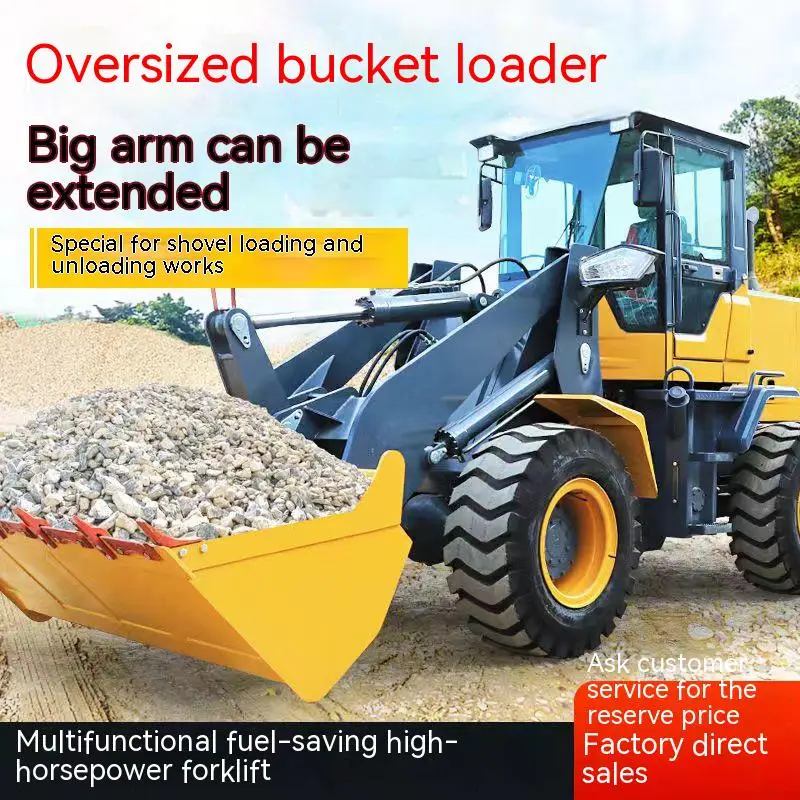Small Farm Multifunctional Diesel Hydraulic Four-wheel Drive Forklift ...