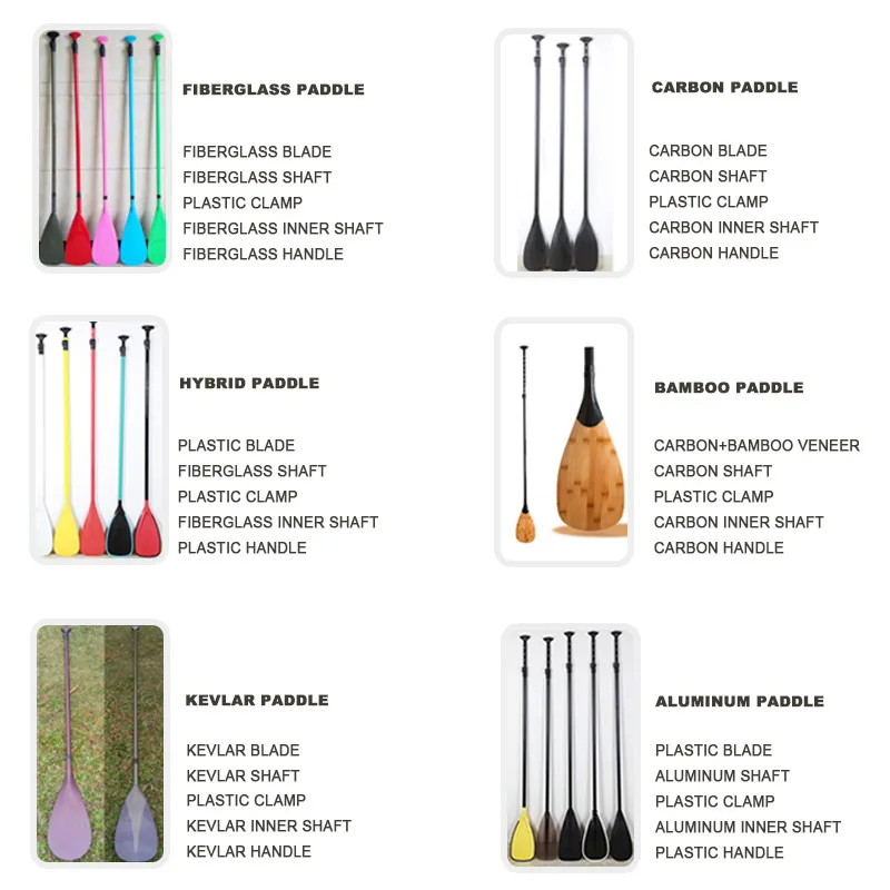 Custom Surf Full Carbon Hard Stand up Canoe Bamboo Carbon Fiber SUP ...