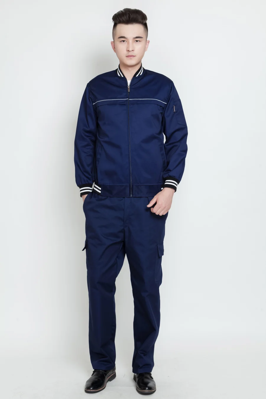 Twill Fabric Industrial Uniform Design Safety Work Suit Clothes For Men ...