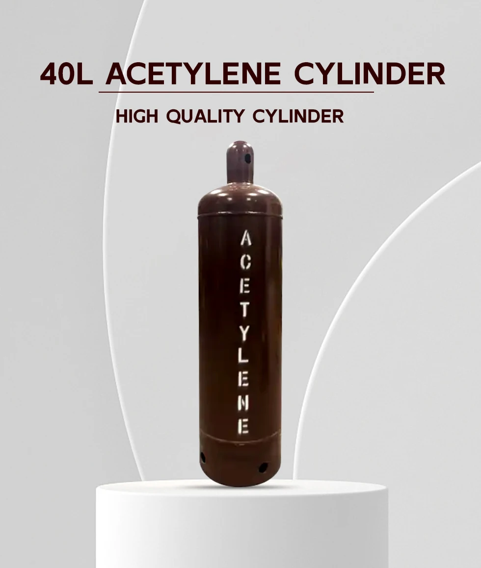 Factory Direct High Pressure 40l Empty Cylinder Acetylene Gas Cylinders ...