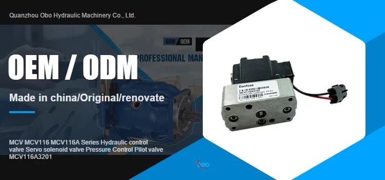 Mcv Mcv116 Mcv116a Series Hydraulic Control Valve Servo Solenoid Valve ...
