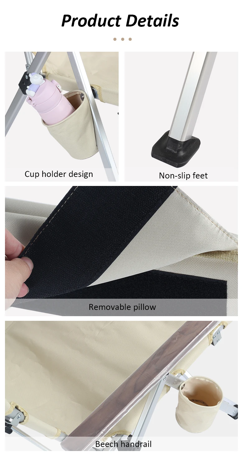 Outdoor Garden Picnic - Lightweight Compact Folding Chair