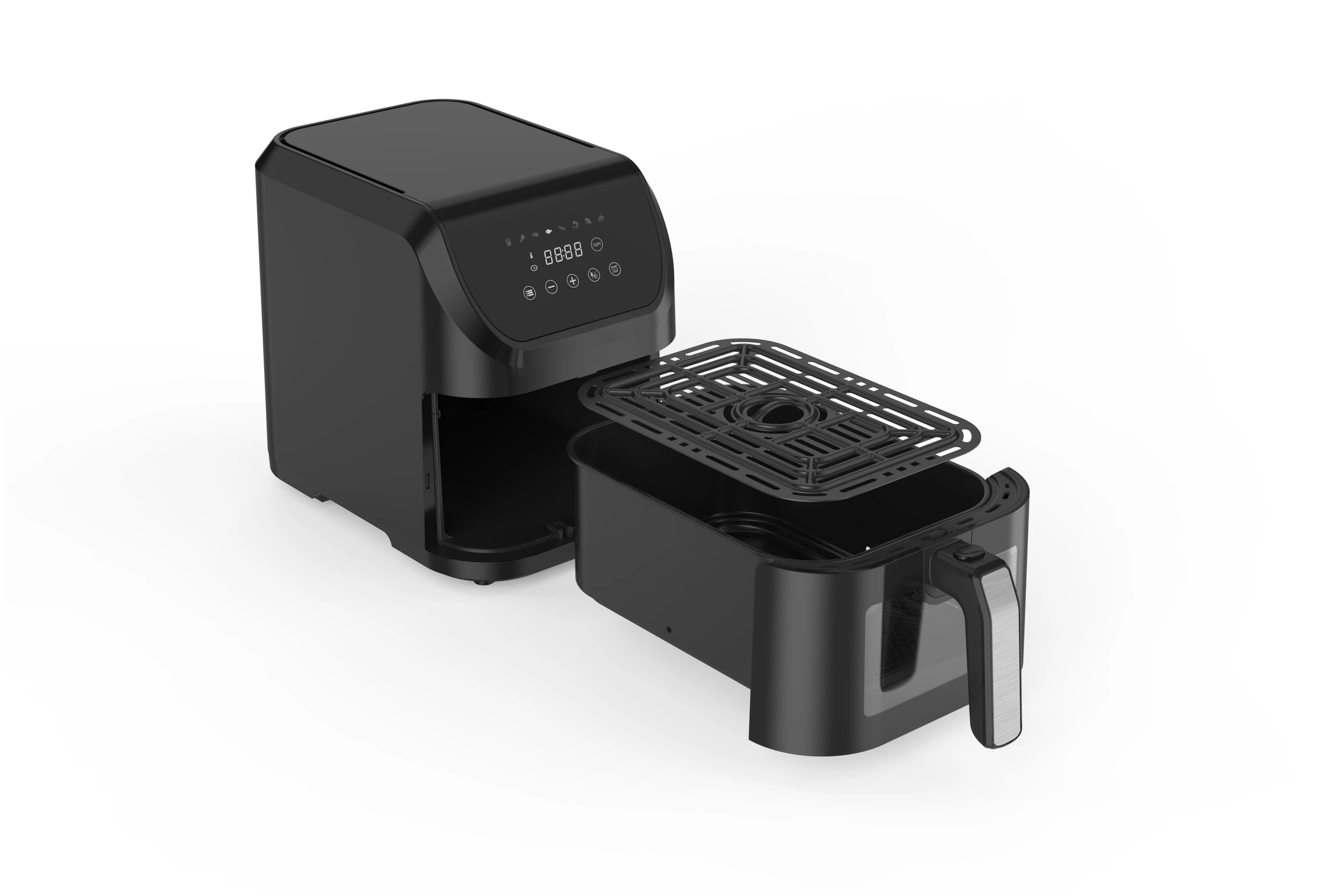 JEWIN 8L Air Fryer - Smart Cooking with AI & Digital Control