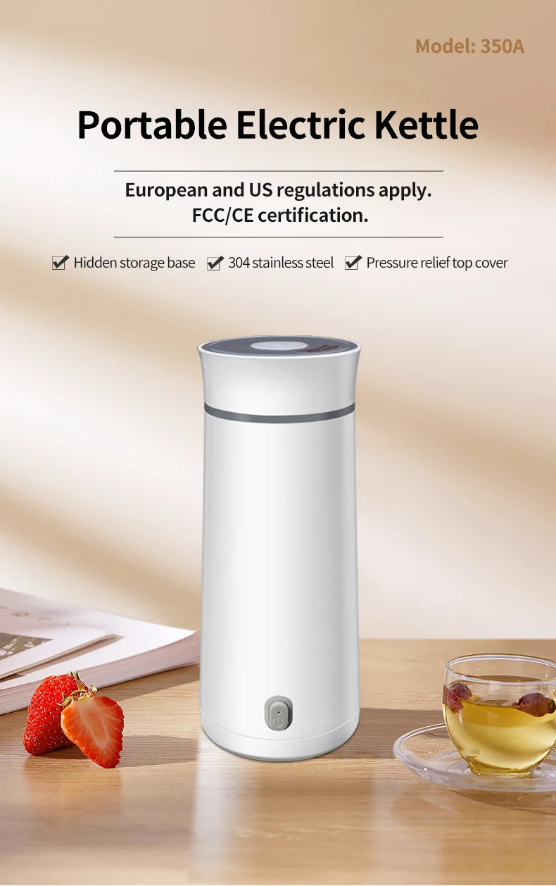 Electric Cup Small Portable Electric Heating Water Cup Insulation All ...