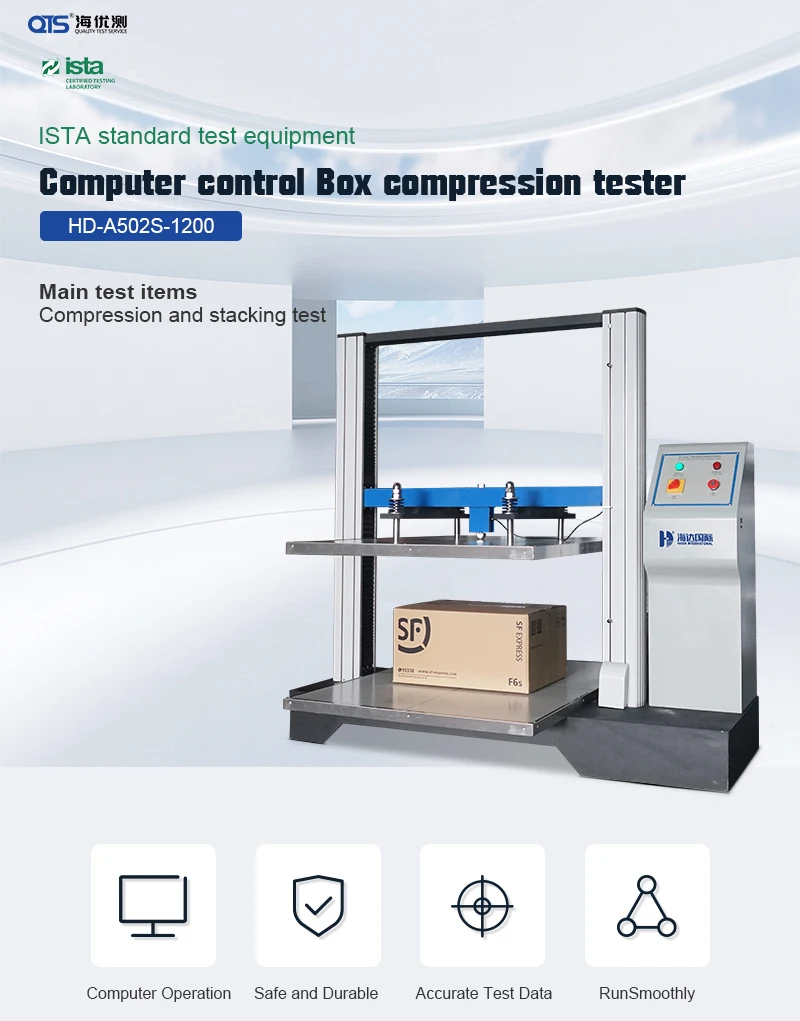 Computer Control Box Compression Testing Machine/Digital Compressive ...