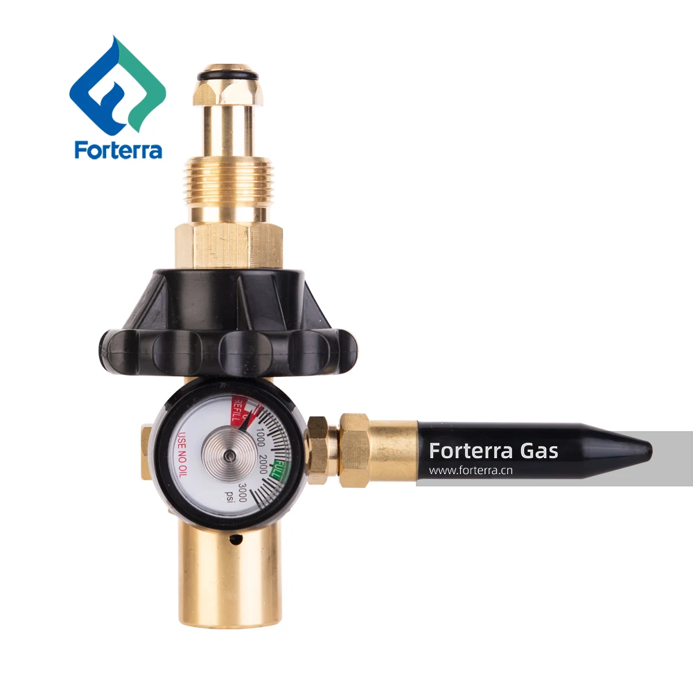 High Quality CGA580 Valve Regulator Helium Balloon Tank Inflator ...