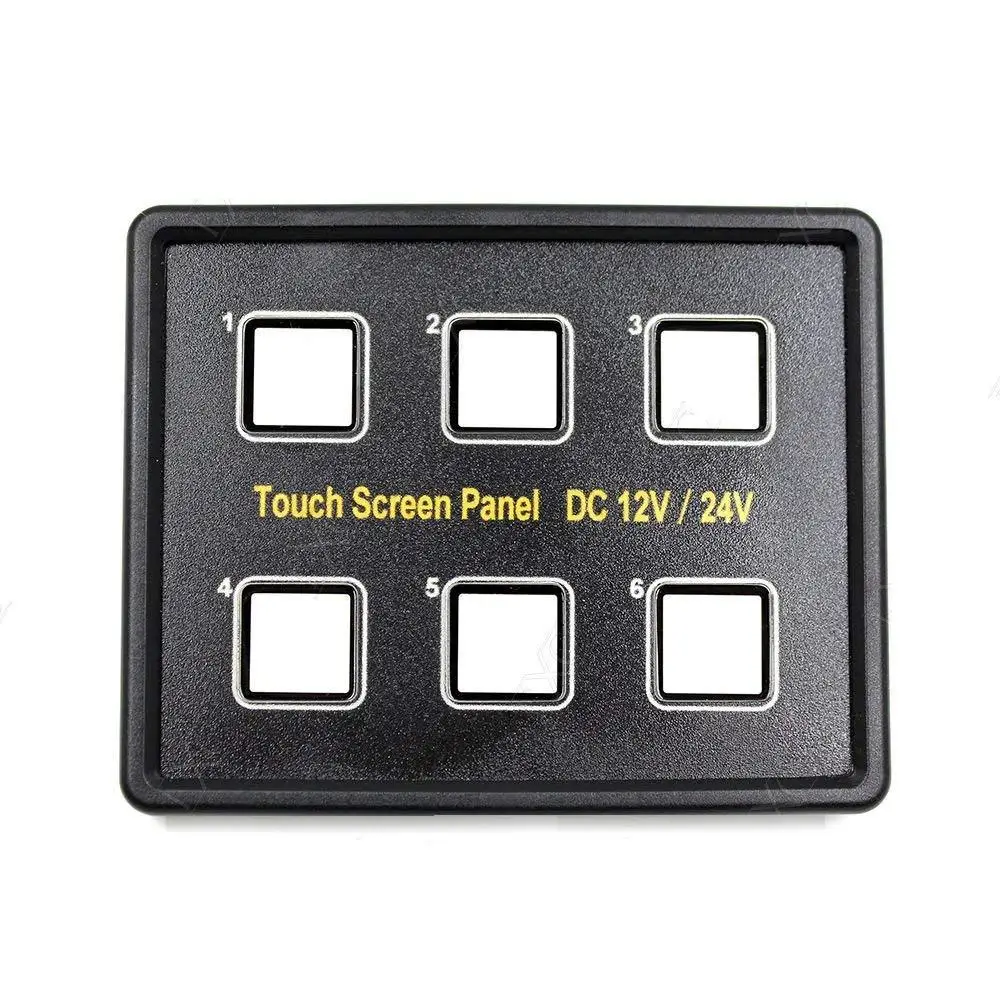 8 Gang Touch Control Panel Box Touch Pad Diy Control Switch Panel For ...