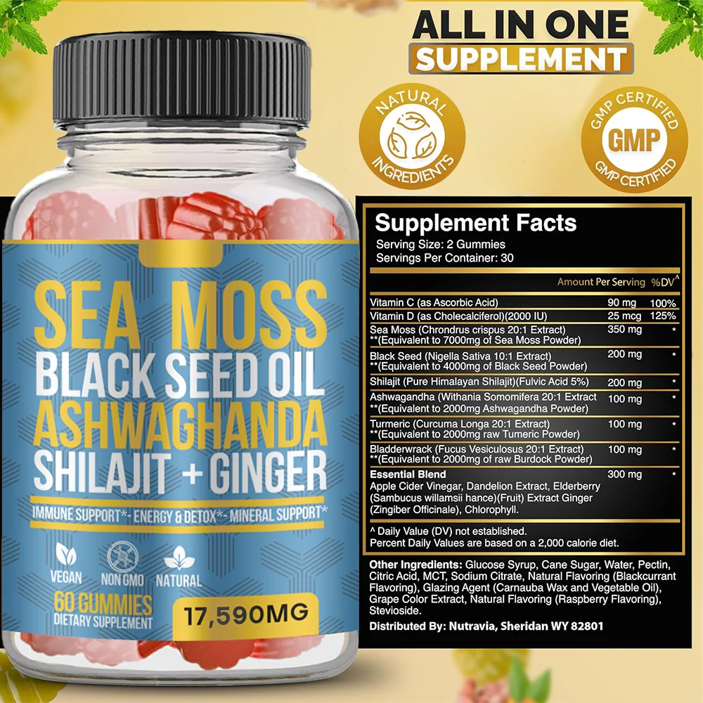 Himalayan Shilajit Gummies - Energy Boosting Supplements