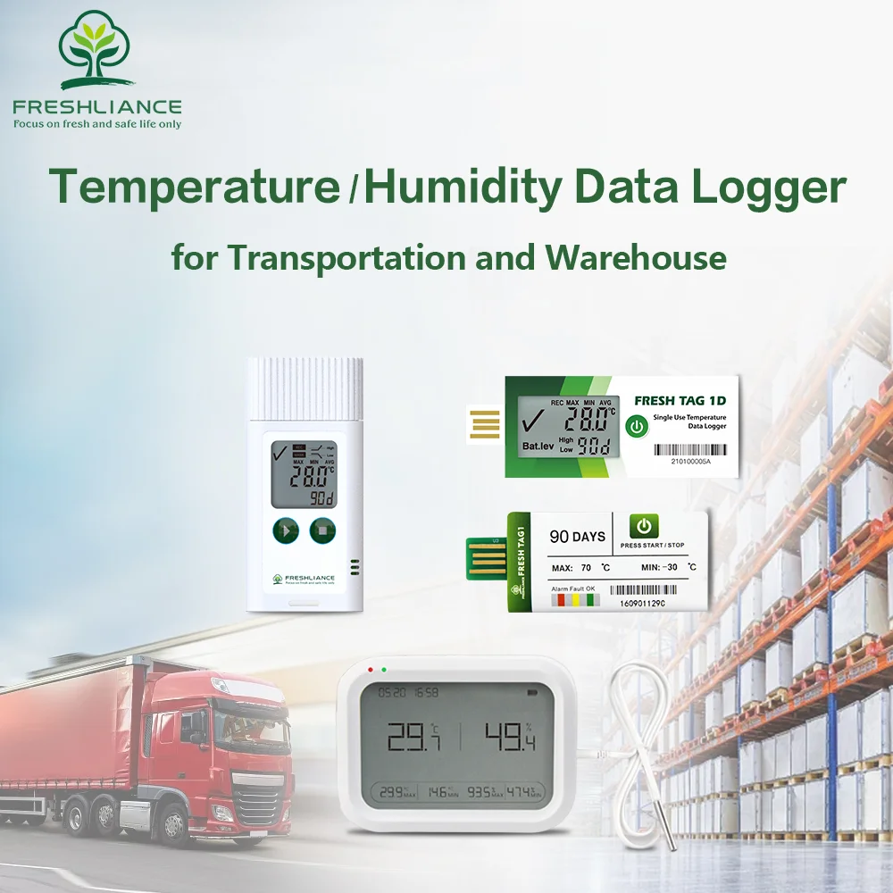 Freshliance temperature humidity data logger introduction Product Show ...