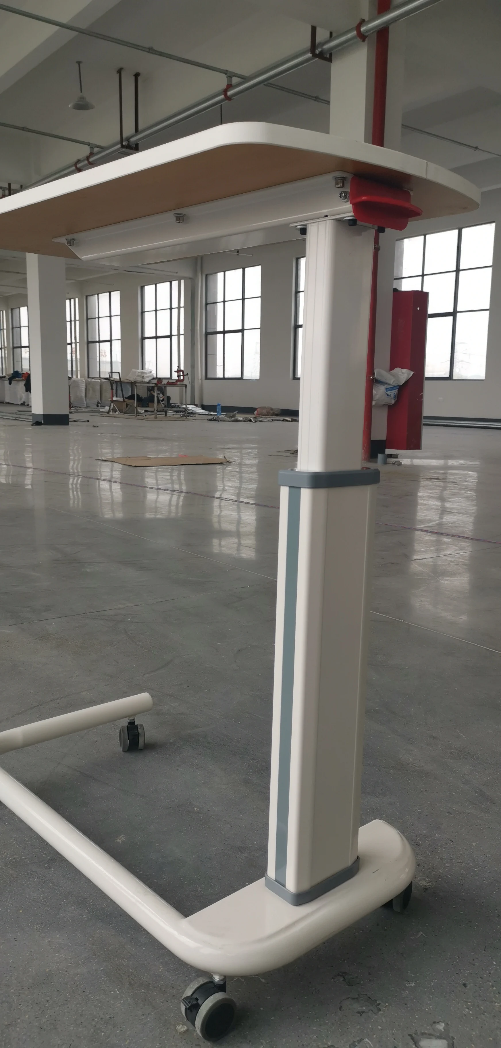 Height Adjustable Hospital Bed Parts - Overbed Table