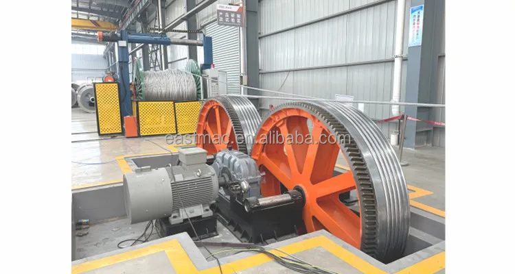 2000 Strong Dual Haul-off Capstan with Pneumatic Wire Pressing Device