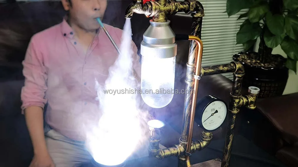 New Fashion Tobacco Woyu Acrylic Laser Led Light Hookah Shisha For Bar ...