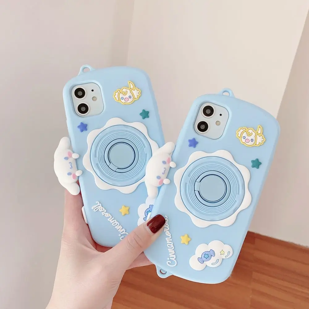 Cute Cartoon Stereo Puppy All-inclusive Drop-proof Silicone Rubber Cell ...