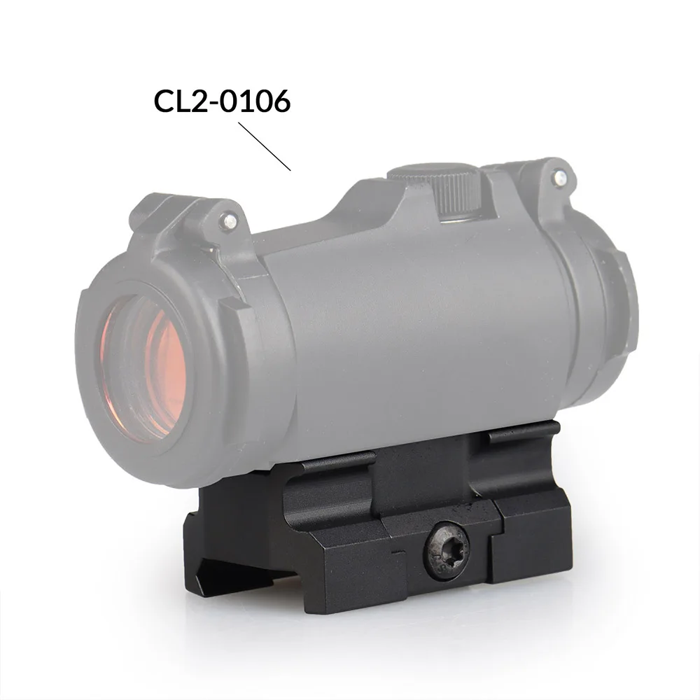 Rds- Red Dot Mount Base Aluminum High Shockproof Tactical Scope Sight ...