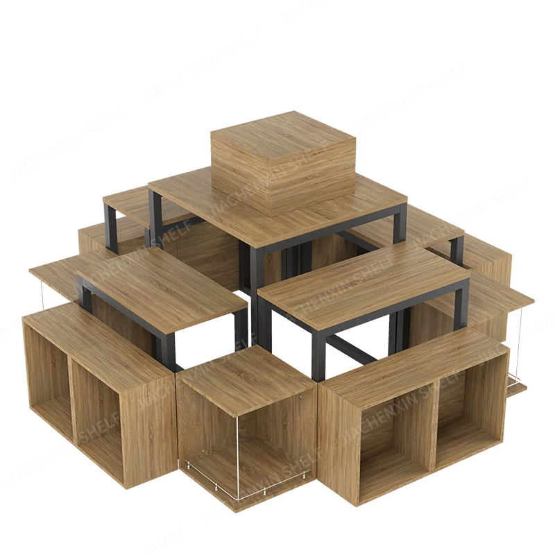 Modern Scene Shelves Supermarket Convenience Store Promotional Display ...