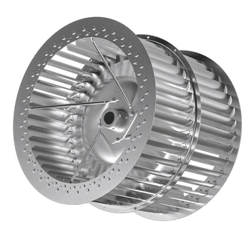 Centrifugal Hvac Dual Inlet Dual Outlet Industrial Fan Blower Wheel ...
