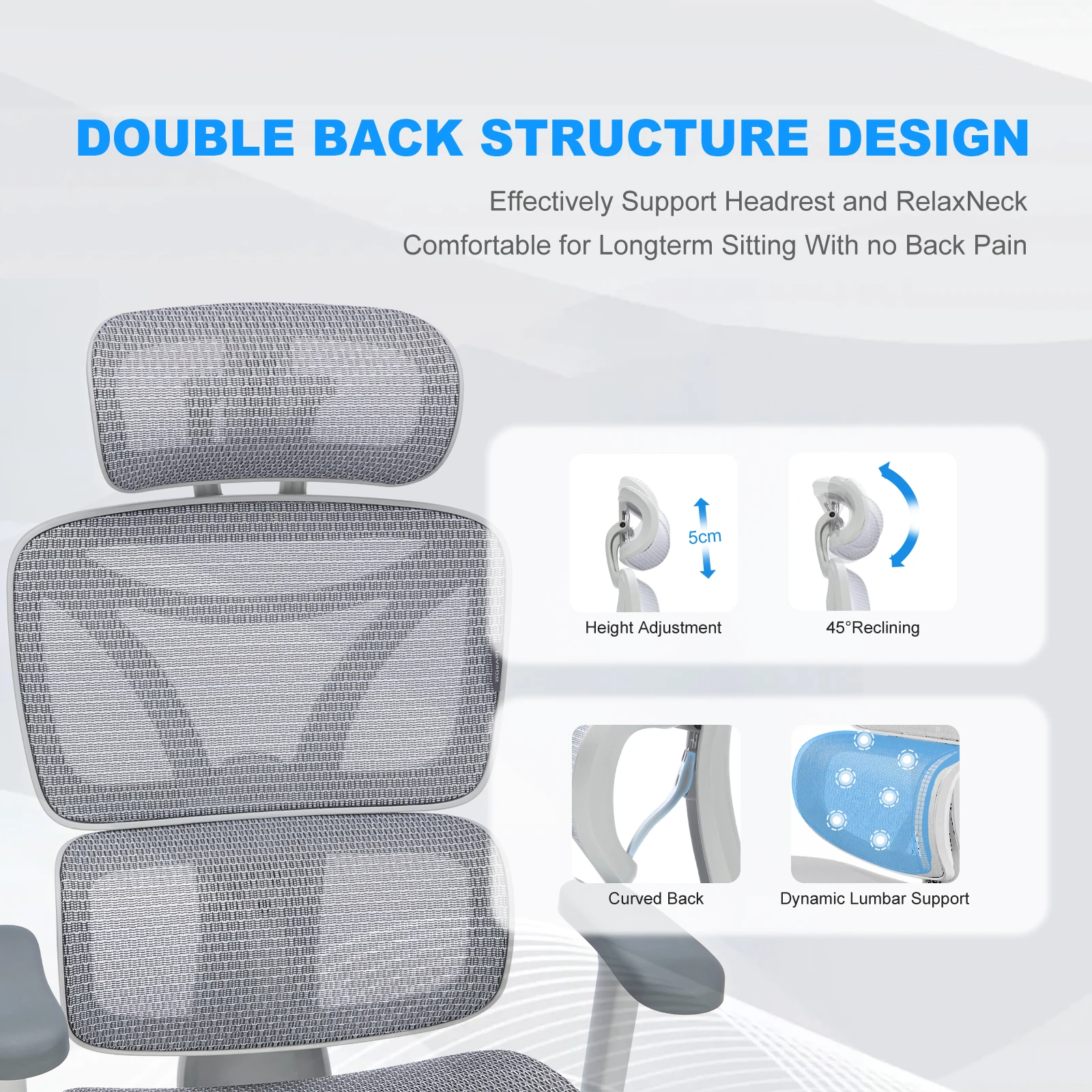 Modern Luxury Ceo Executive Office Chair Full Mesh Metal Swivel Design ...