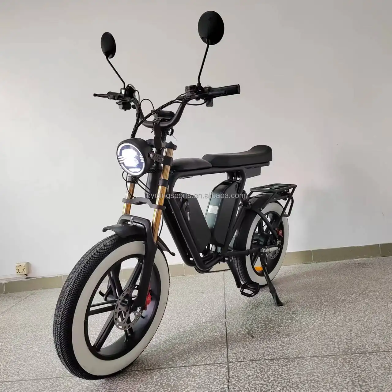 22ah*2 Dual Battery Ebike with 48V 1000W Motor & Full Suspension