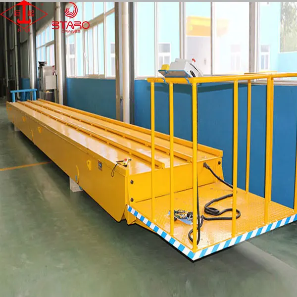 Modern Material Handling Equipment Heavy Duty Transport Trolley Battery ...