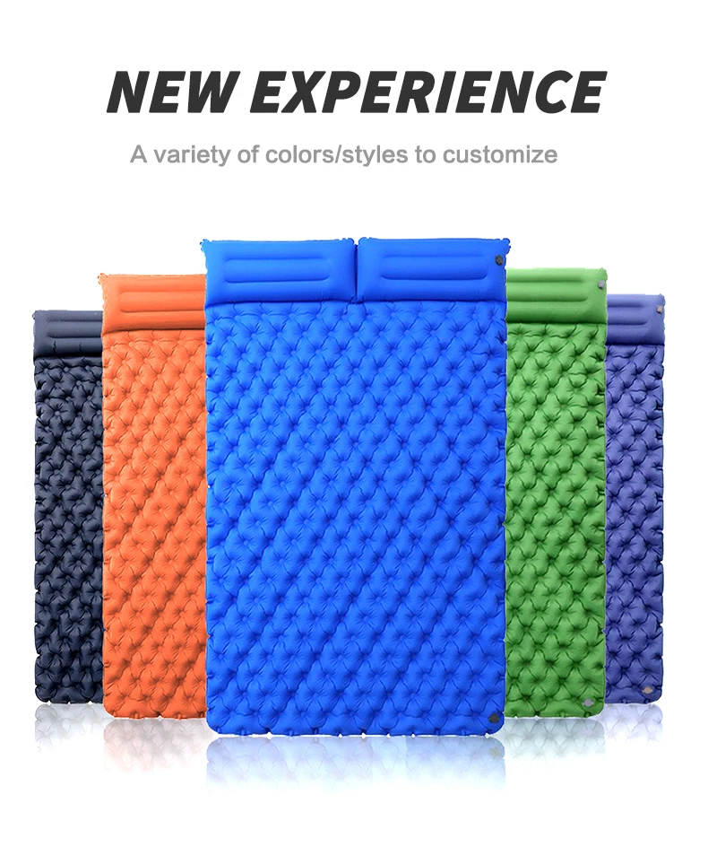 Camping,Upgraded Inflatable Ultra-Thick Self Inflating Camping Pad 2 ...