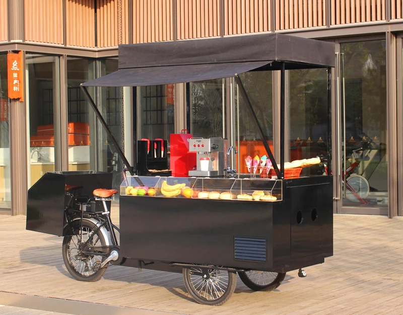 Electric Food Bike Tricycle - Perfect for Street Vending