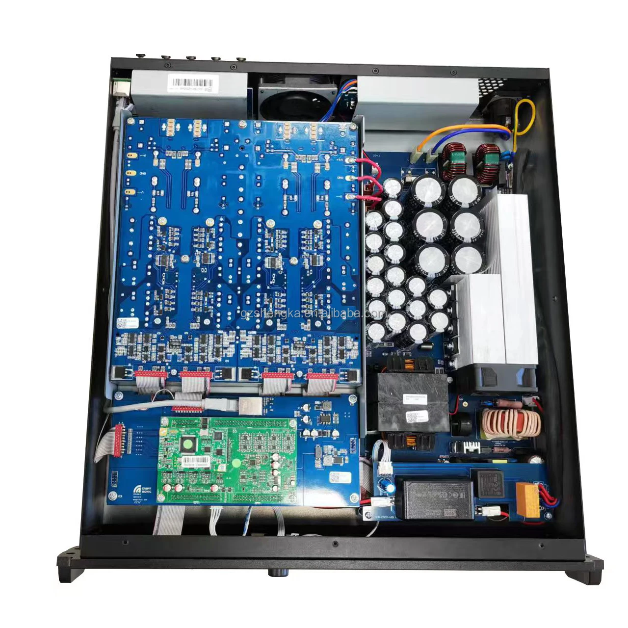 Professional Audio Video Lighting Audio Amplifier 4 Channels 8ohm 2000w ...