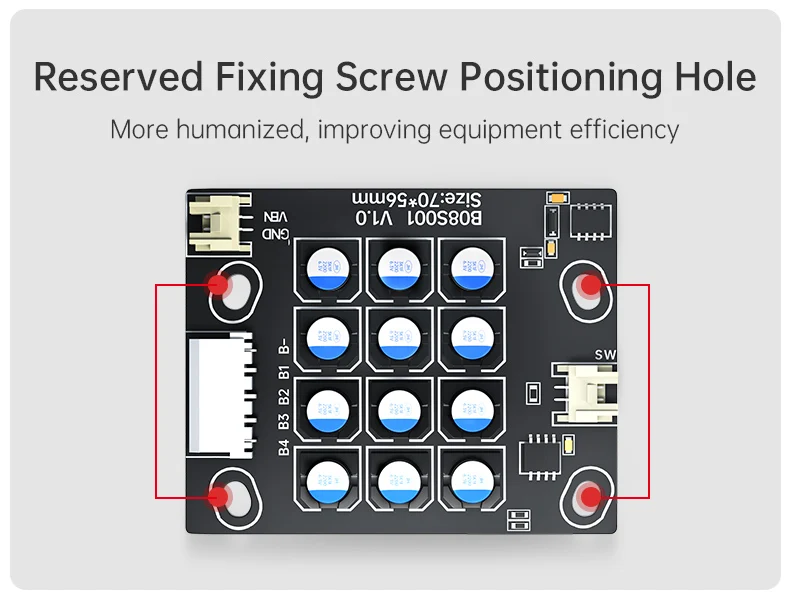 JBD Active Balancer - 4S to 8S Balance Module with 5A Current