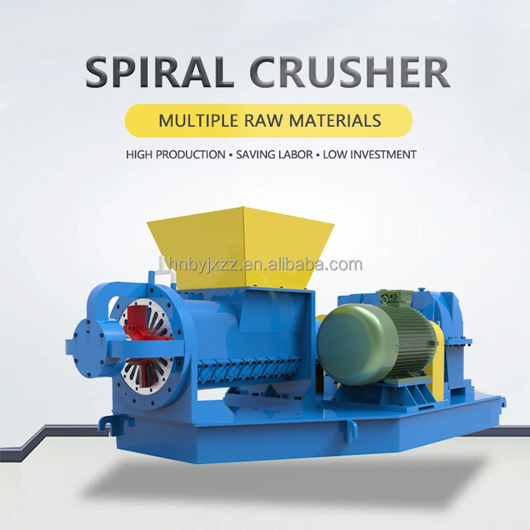 Heavy Duty Plastic Packaging Bag Spiral Crusher EVA Shoe Sole Waste ...