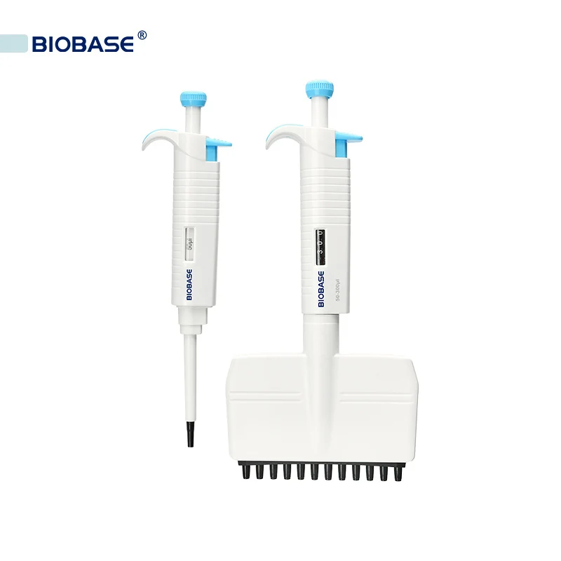 Biobase Pipettes With Pipette Stand Tips Single Channel Adjustable ...