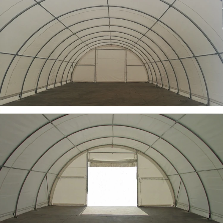 Ss304015 Single Trussed Galvanized Steel Tube Frame Dome Storage ...