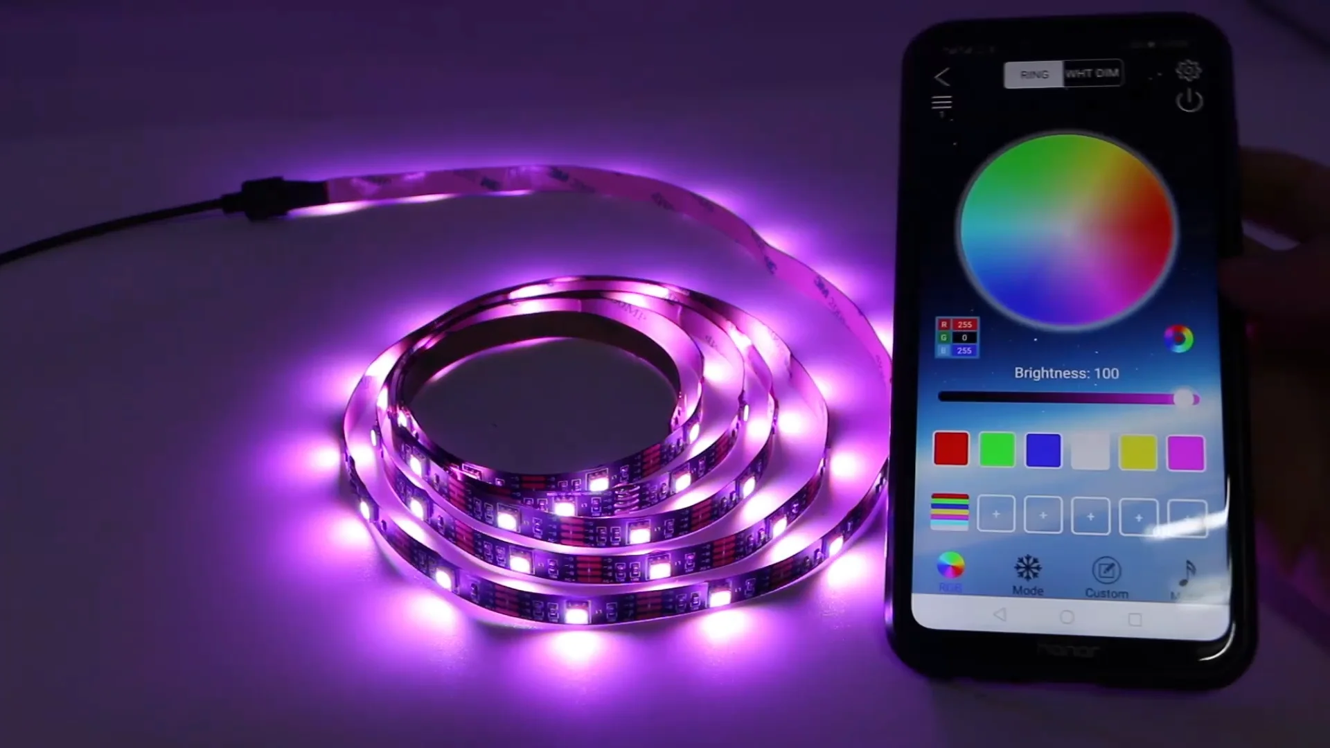 Usb Led Strip Light Smd 5050 Rgb Colorful Dc 5v Flexible Led Light Tape ...