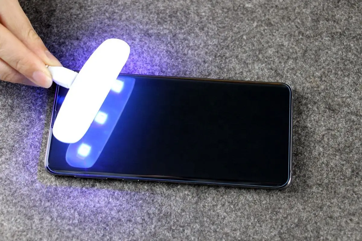 Uv Light Nano Liquid Glue Full Cover Curved 3d Glass Screen Protector ...