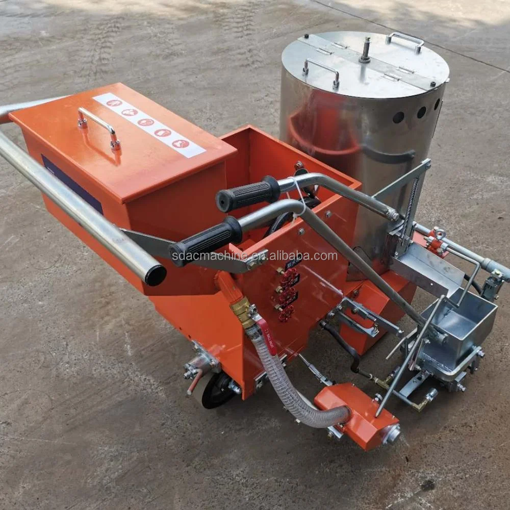 Self-propelled Thermoplastic Screeding Road Marking Machine - Buy Road ...
