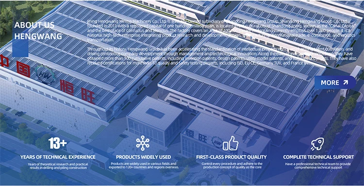 HENGWANG Solar Pile Driver - Efficient & Durable Solutions