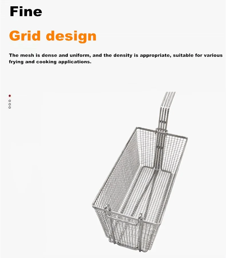 Restaurant Wire Mesh Stainless Steel Serving Mini Metal Silver Square ...