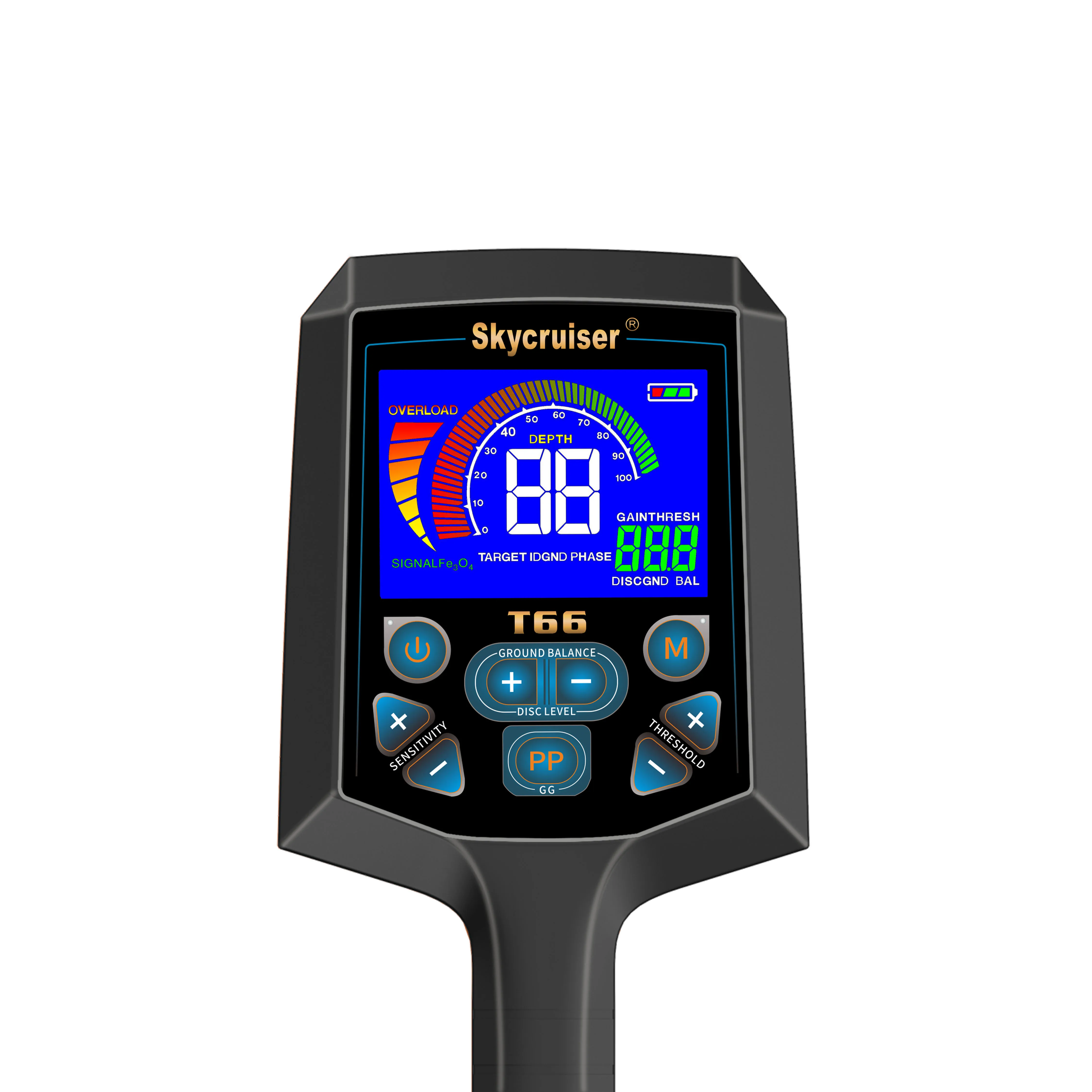 T66 Gold Detector - Professional Deep Search TX850 Upgrade