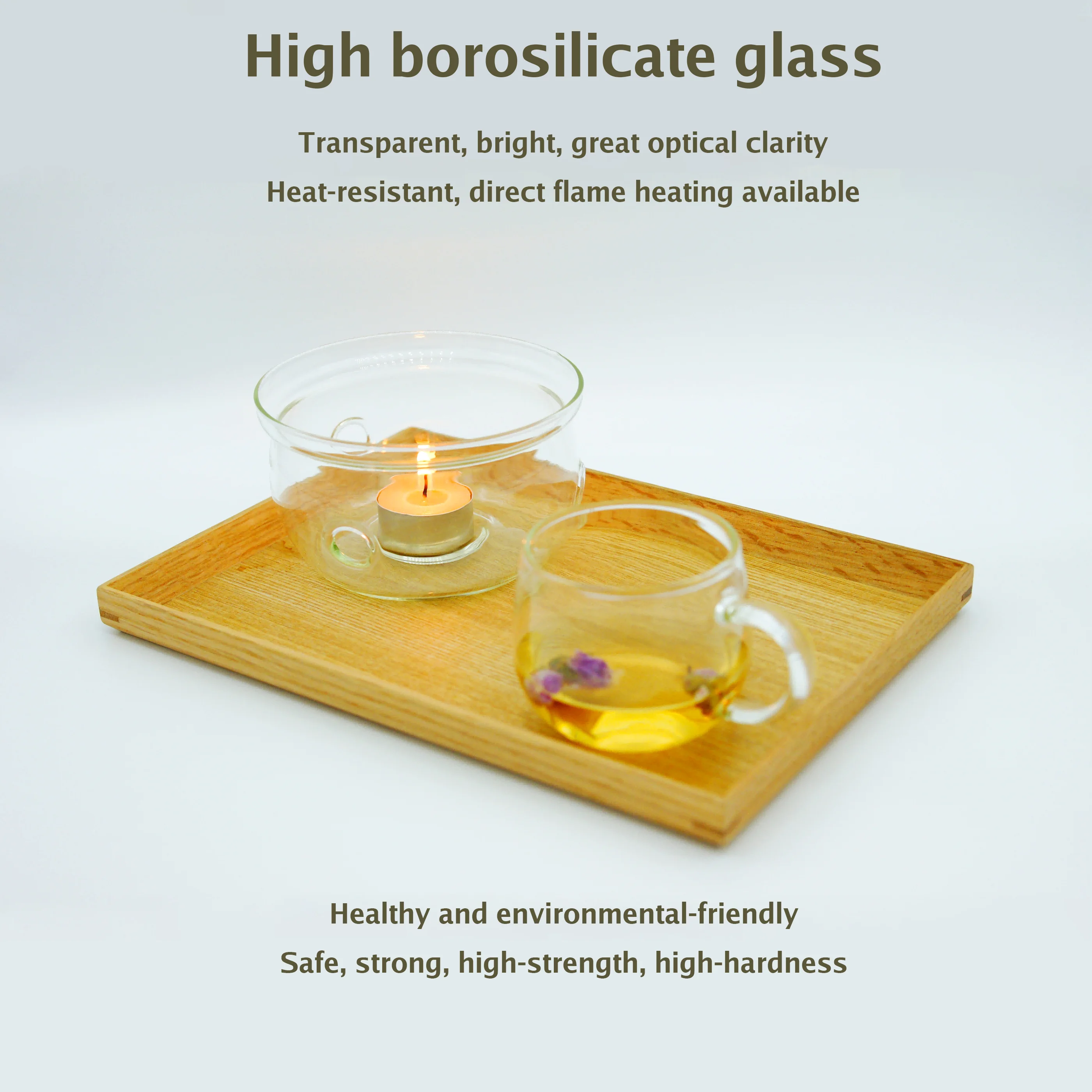 High Quality Delicate Suitable Glass Base Heater Glass Base For Teapot ...