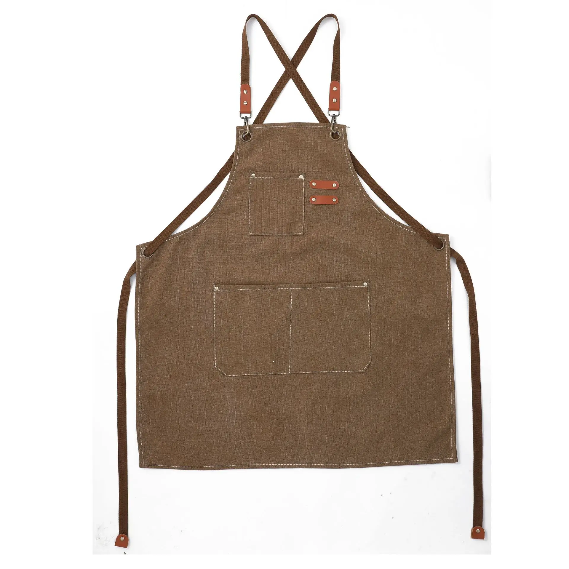 Heavy Duty Coffee Shop Barista Chef Restaurant Men Leather Garden BBQ ...