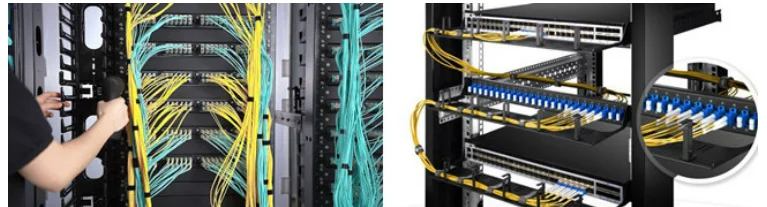 Fiber Optic Patch Panel 19 4ru Slide Rail Rack Mount Patch Panel - Buy ...