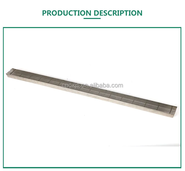 Bathroom Drain Channel Balcony Floor Linear Shower Long Floor Drain ...