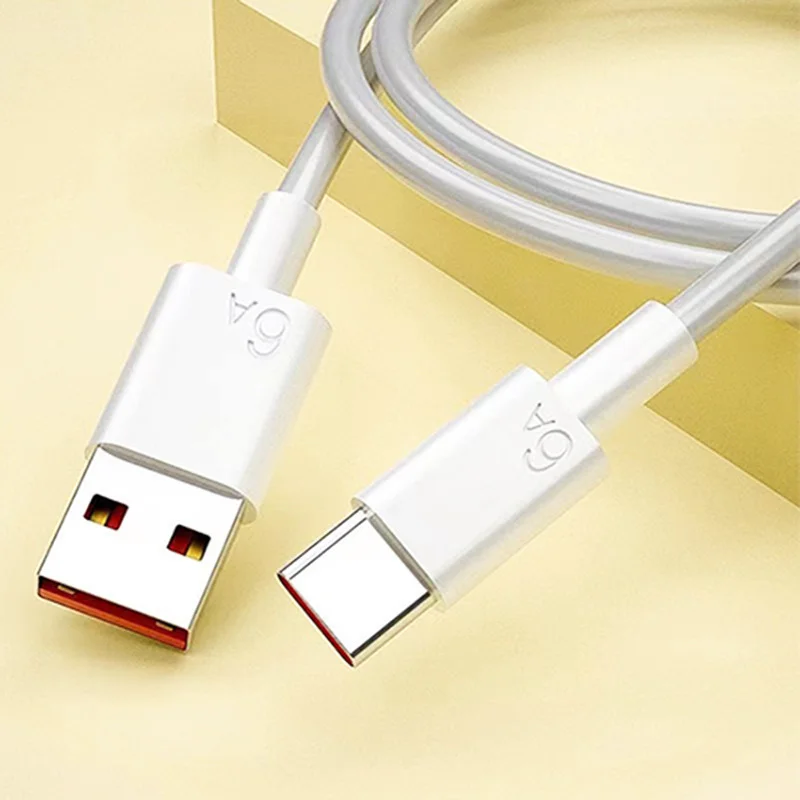 Real 6A USB Type-C High Speed Data Cable for Android Super Fast ...