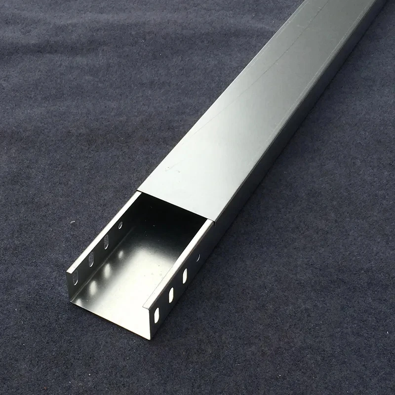 Standard And Covers Riser Cable Tray Holder Trough Type Cable Tray ...