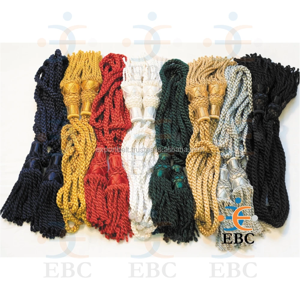 Oem Wholesale Silk 100% Cotton Bugle Ceremonial Stewart Bugle Cord For ...