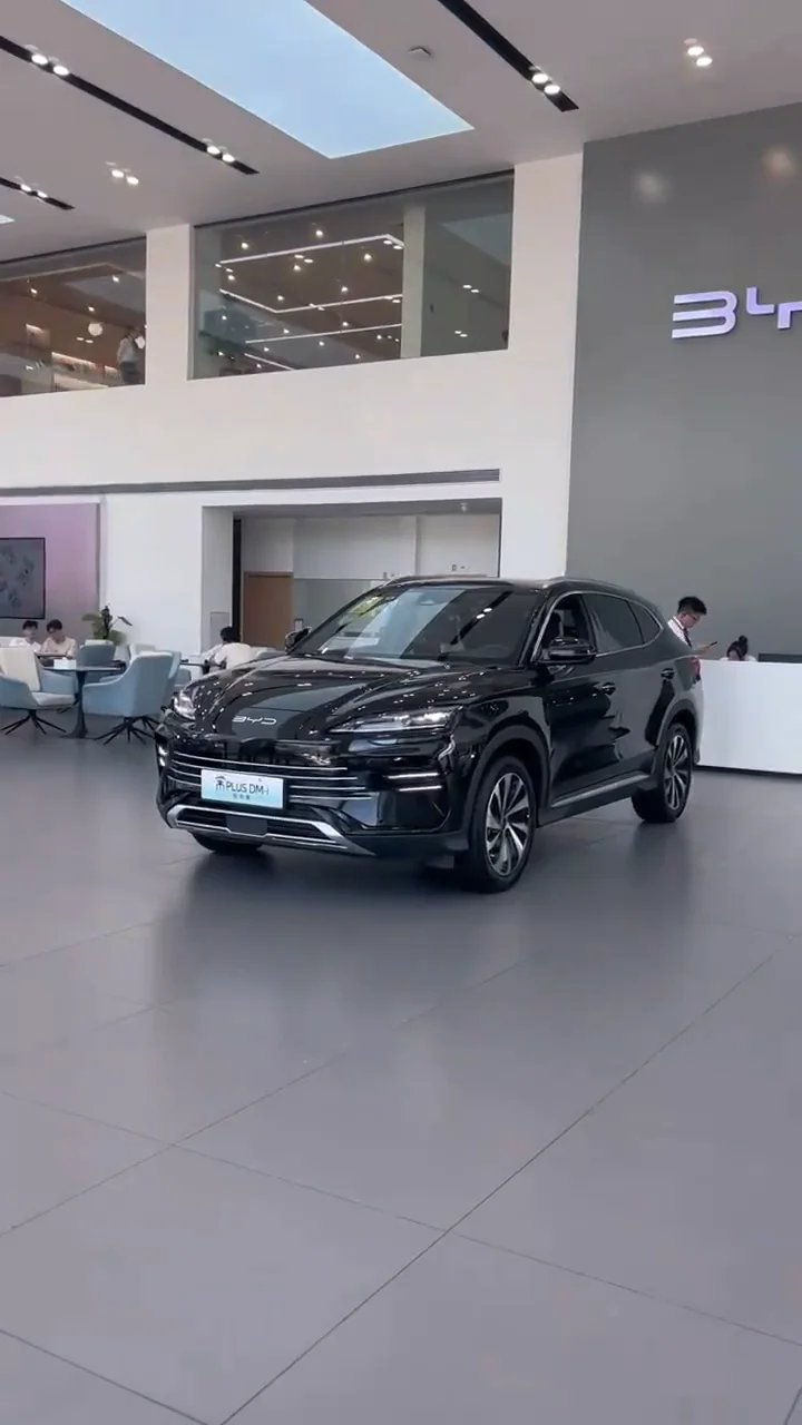 Byd 2024 Song Plus Flagship Plus Ev 605km Long Range Suv New Energy Electric Vehicle Fast Speed ...